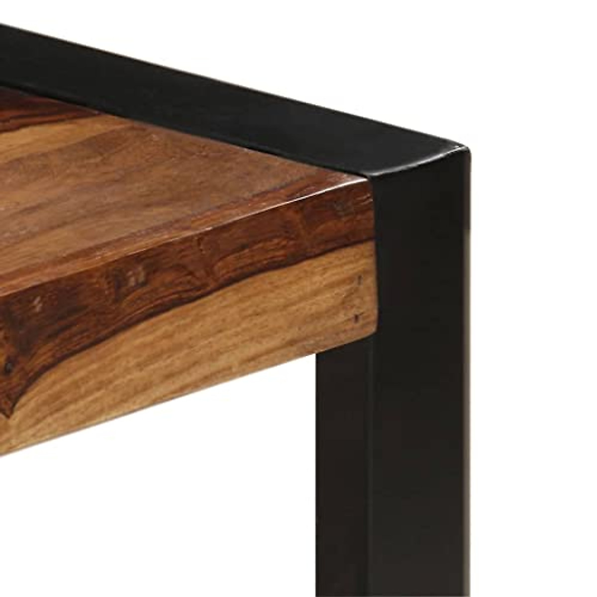 QJBSAVVA Coffee Table 47.2"x23.6"x15.7" Solid Sheesham Wood,Entrance Table Tray Tables Center Table Low Table Suitable for Meeting Rooms, Reception Rooms, Offices