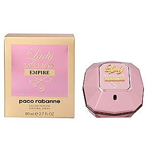 Paco Rabanne Lady Million Empire Fragrance For Women - Floral And Fruity Scent - Notes Of Magnolia And Orange Blossom - Lasting Aroma - Seductive And Classy - Deliciously Sweet - EDP Spray - 2.7 Oz
