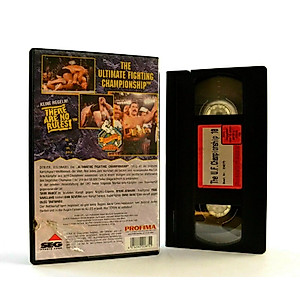 The Ultimate Fighting Championship - Martial Arts - Paul Varelans - Pal VHS