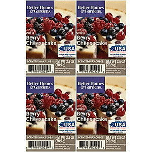 Better Homes and Gardens Wild Berry Cheesecake Wax Cubes - 4-Pack