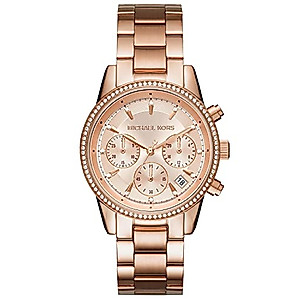 Michael Kors Analog Gold Dial Women's Watch-MK6357