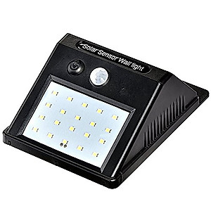 1pcs : 3528 20 LED Solar Power PIR Motion Sensor Wall Light Outdoor Waterproof Energy Saving Street Yard Path Home Garden Security Lamp