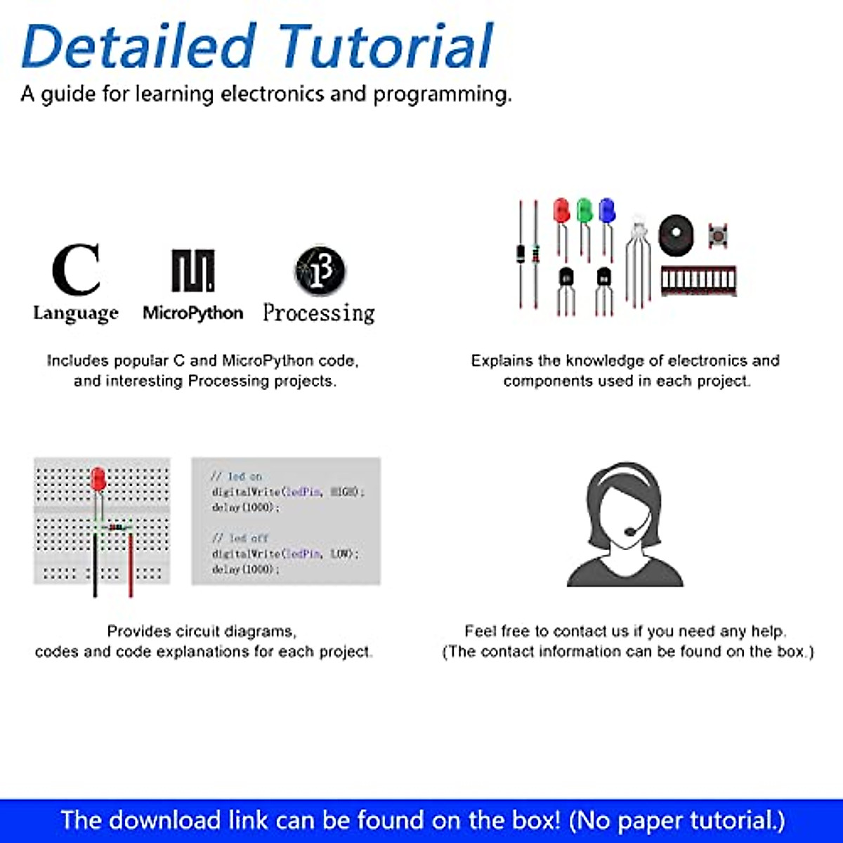 Freenove Ultimate Starter Kit for ESP8266 (Included) (Compatible with Arduino IDE), ESP-12S Onboard Wi-Fi, MicroPython C Code, 714-Page Detailed Tutorial, 218 Items, 109 Projects