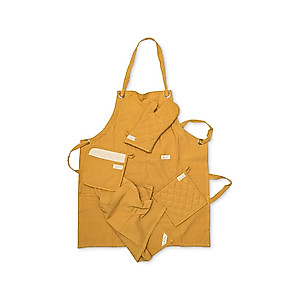 Full Circle Kind Collection Plant-Dyed Organic Cotton, Oven Mitt, Turmeric