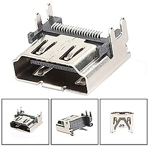 TRAZ for Port, Stable Output for Port Socket Interface Connector Replacement,for Game Console,for Game Player,for Game Lover