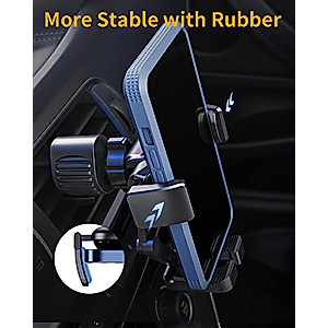 Phone Mount for Car Holder Gravity Phone Holder Car Mount for Car Dashboard Air Vent 2 in 1 Clip Auto Lock Car Cell Phone Holder Mount for Car Compatible for iPhone 14 Pro Max & All Phones