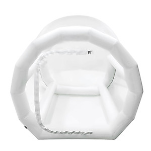 Inflatable Bubble House Bubble Tent with 350w Air Blower, PVC Commercial Outdoor Transparent Room Bubble Tent for Camping, Parties, Garden Picnic(118" Diameter, 78" Tunnel)