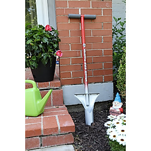 Garden Weasel Bulb Planter - Long Handle | Annuals, Ground Cover, Vegetables, Spring and Fall Bulbs | Sod Cutter, Remover, and Plugger, Grass Planter, Bulb Planting Tool | 91350