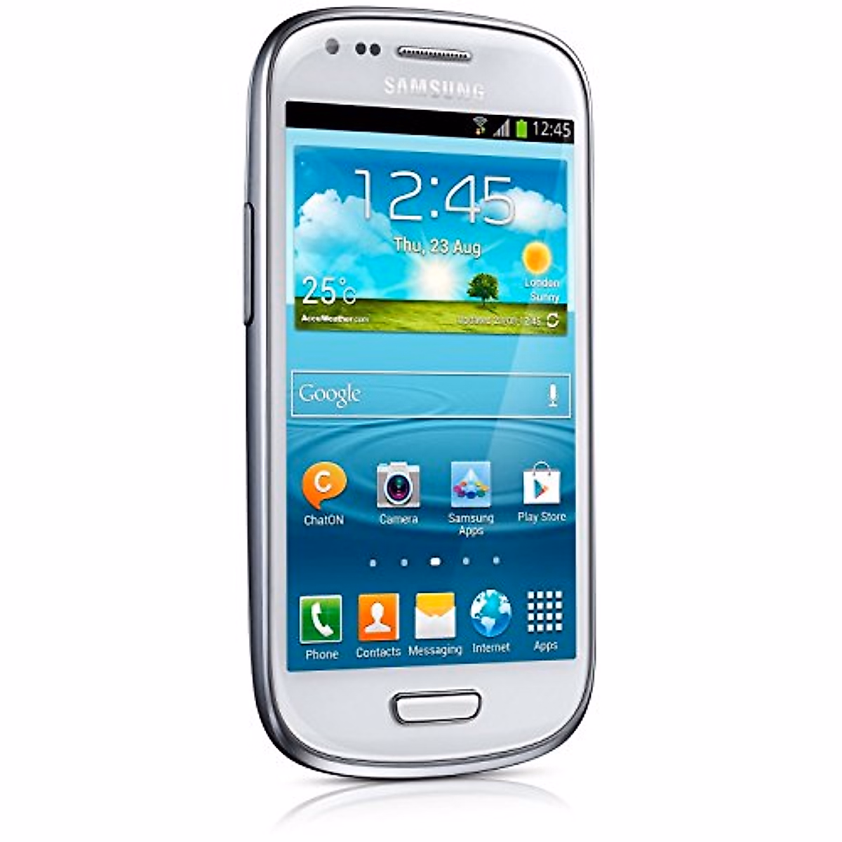 Samsung Galaxy S3 Mini GT-i8200 Factory Unlocked Cellphone, International Version, 8GB, White