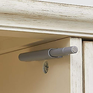 Target Marketing Systems Reflections Buffet/Console with Mirror, White