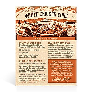 Carroll Shelby's Original Texas Chili Kit 3.65 Ounce (Pack of 8)