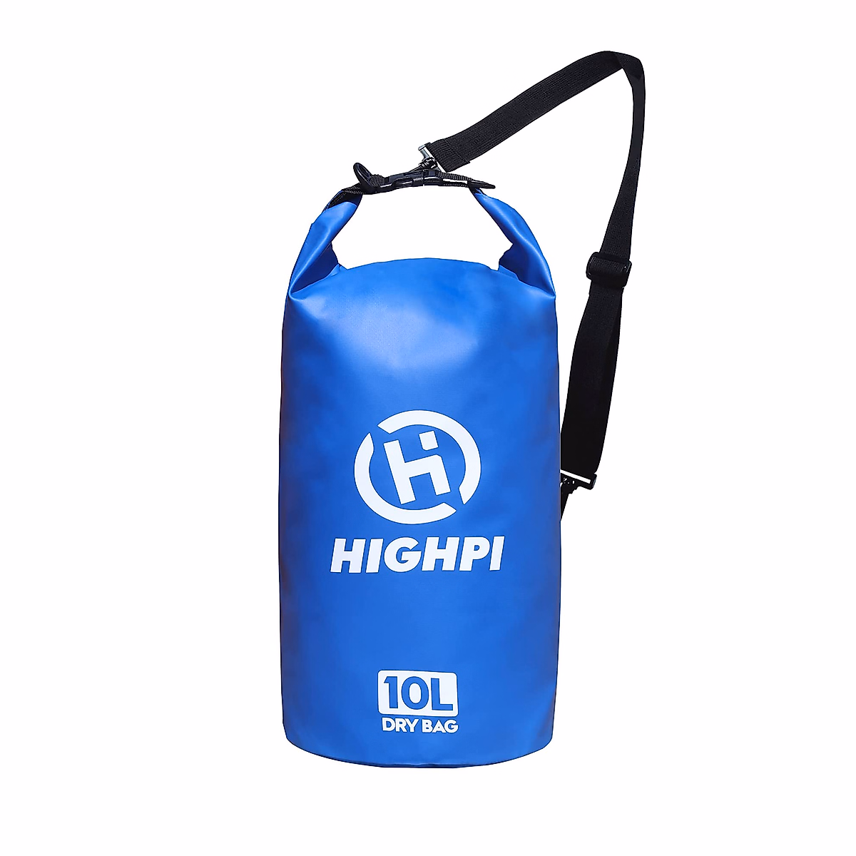 Highpi Floating Waterproof Dry Bag 10L，Roll Top Sack Keeps Gear Dry for Paddle board, Kayaking, Rafting, Boating, Swimming, Hiking, Beach,Camping, Fishing