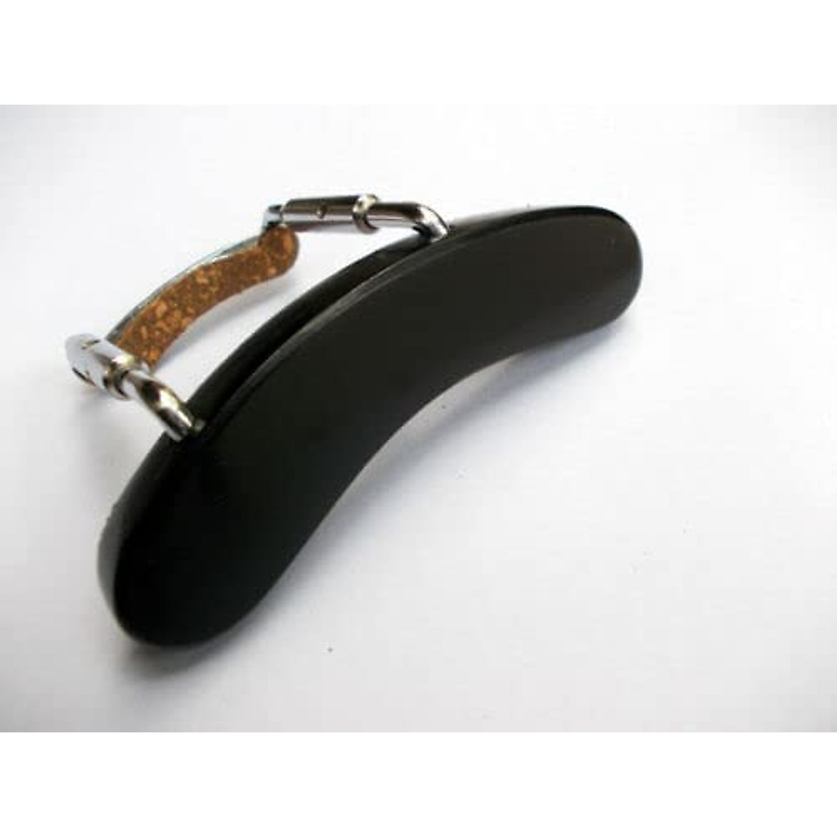 MUSICAL STRING Mandolin Armrest ebony wood with U clamp hardware