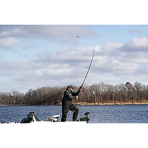 St. Croix Rods Mojo Musky Casting Rod Extra-heavy/Fast , Black Cherry Metallic, 7'2"