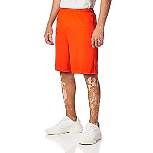 Augusta Sportswear Men's Standard Training Short, Orange, Medium