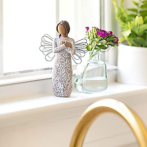 Willow Tree Remembrance (Darker Skin), Sculpted Hand-Painted Angel