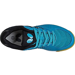 Butterfly Unisex Athletic Sneaker, Turquoise, 8.5 US Men