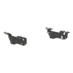 CURT 16448 5th Wheel Installation Brackets, Select Ford F-250, F-350, F-450 Super Duty, CARBIDE BLACK POWDER COAT
