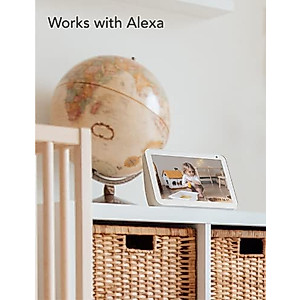 Baby Monitor with Camera and Audio, nooie Baby Camera Monitor Indoor, Baby Monitor WiFi Smartphone 2.4Ghz, Motion and Sound Detection, 1080P HD Night Vision, Two-Way Audio, SD or Cloud Storage