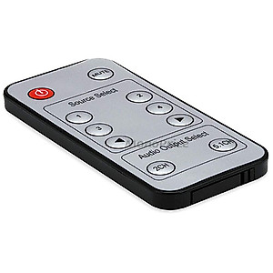 Monoprice Blackbird 4x1 HDMI 1.4 Switch - HDCP 1.4, with Toslink, Digital Coax and Analog Audio Extractor, 1080p 60Hz, DAC (Compatible with PS4/5 Xbox Apple TV Fire Stick Roku Blu-Ray Player)