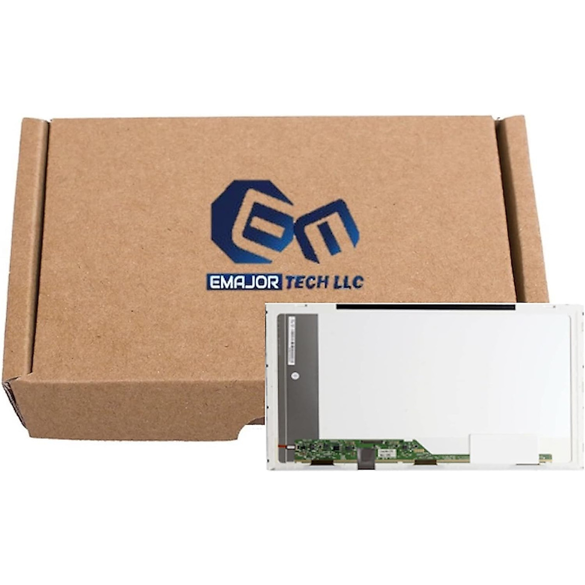 EM EMAJOR TECH New Screen Replacement for B173RW01 V.0 1600X900 HD+ Non-Touch LCD LED Display