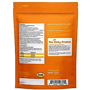 Probiotic Bites for Dogs 170 Soft Chews– Compatible with Zesty Paws Pumpkin Flavor