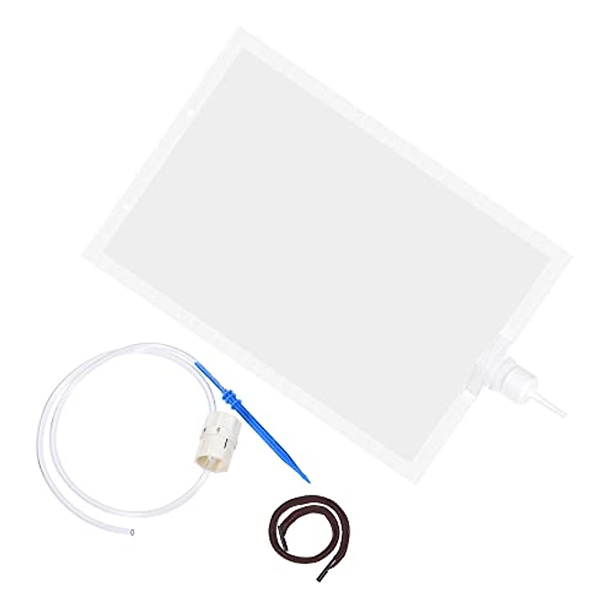 M METERXITY 2 Pack Plant Drip Bag - Plants Drip Irrigation, Automatic Watering Adjustable Valve, Apply to Outdoor/Garden (2L, Clear)