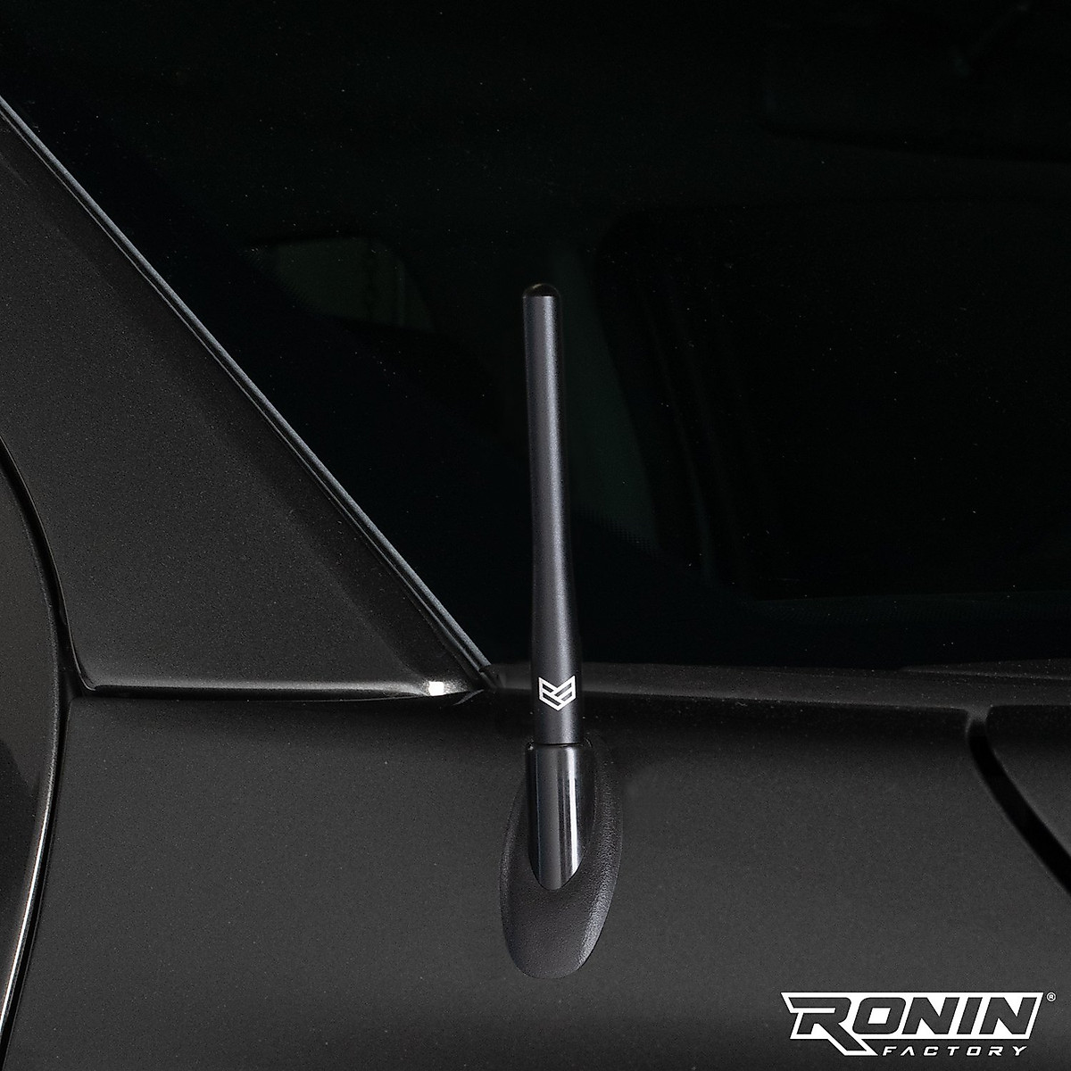 RONIN FACTORY Truck Antenna for Ford F150 F250 F350 Super Duty Raptor Bronco Lightning Dodge RAM 1500 Accessories - Anti Theft - Carwash Safe - Short Antenna F150 (4 Inch)
