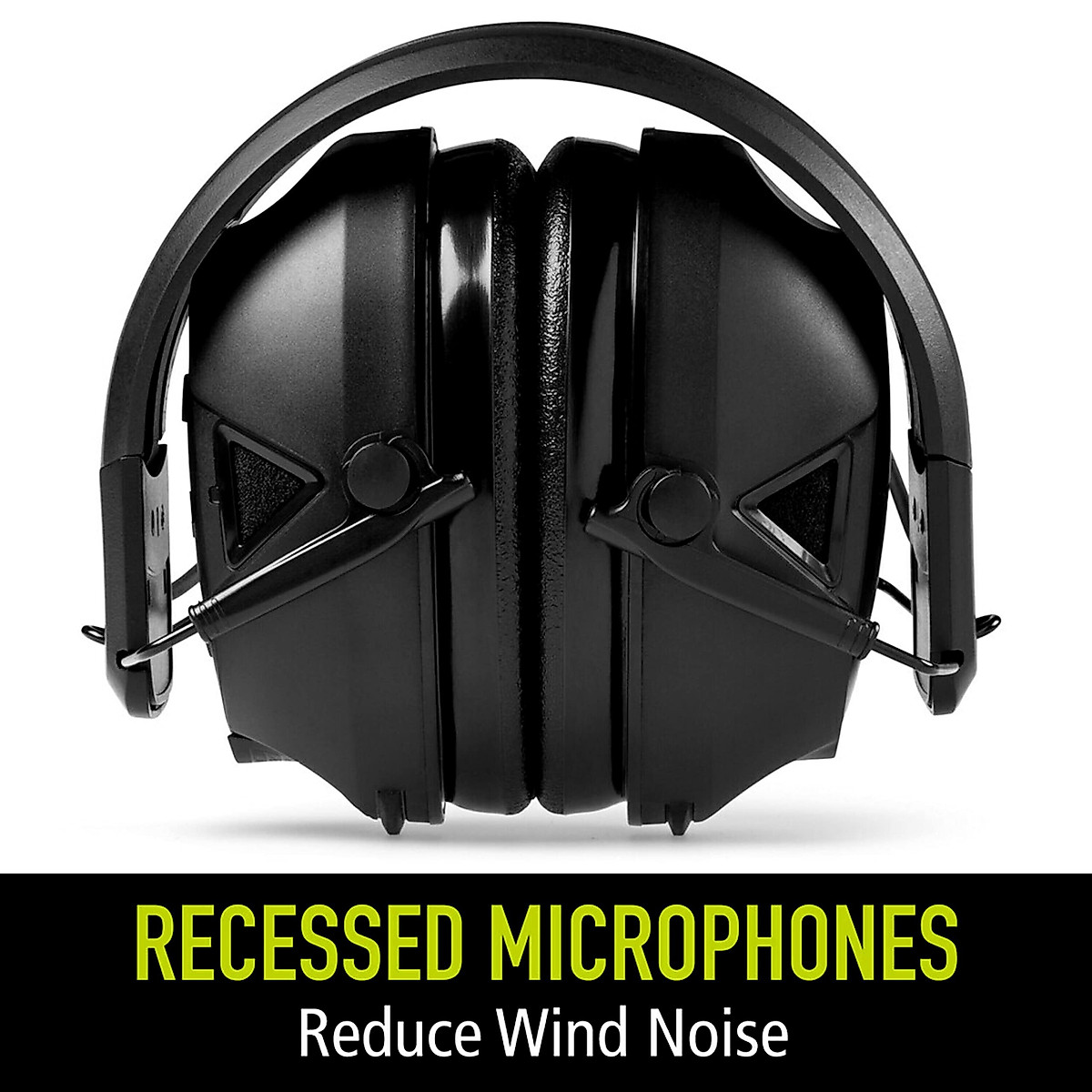 Peltor Sport Tactical 300 Smart Electronic Hearing Protector, Bluetooth Wireless Ear Muffs, NRR 22 dB, Bluetooth Headphones With Recessed Microphone, Ideal For Range, Shooting & Hunting (TAC300-OTH)