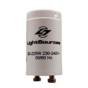 Premium Tanning Lamp Starter 80W - 225W Single Lamp Fluorescent (Replaces S11, S12, K11)(6)
