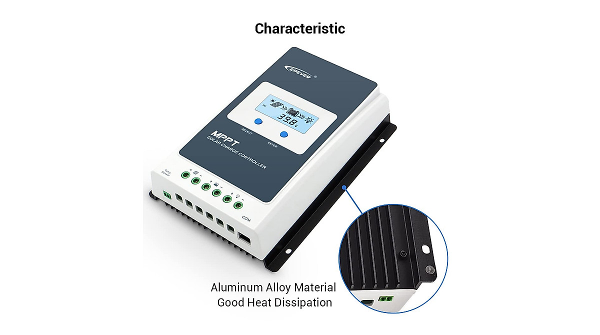 EPEVER 20A MPPT Solar Charge Controller - Efficient & Smart