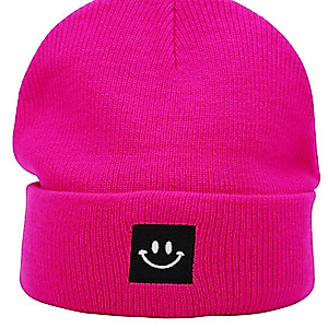 Paladoo Newborn Baby Hats 0-6 Months Hot Pink