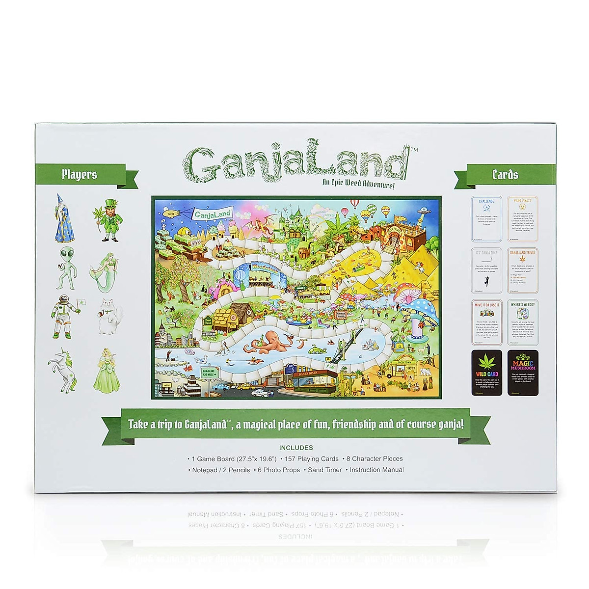 Ganjaland - The Novelty Board Game That Will Take You On an Epic Adventure - by What Do You Meme?