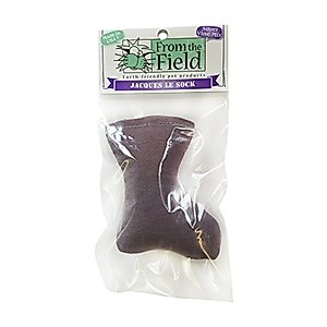 From The Field Jacques Le Sock Silver Vine Cat Toy