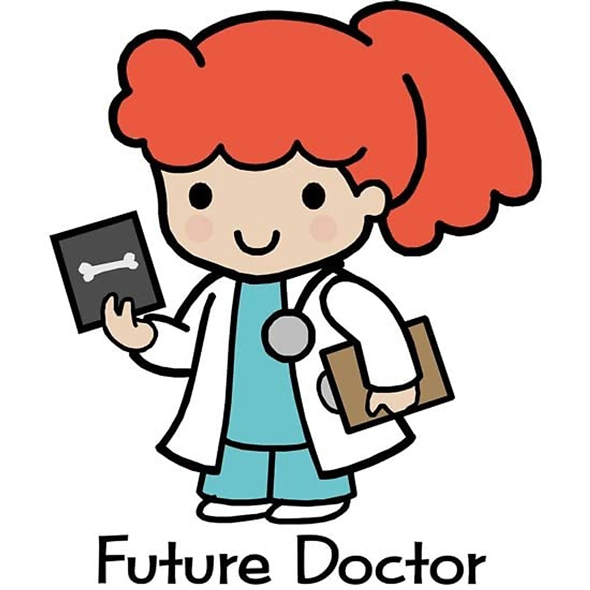 CafePress Future Doctor Girl Mug Ceramic Coffee Mug, Tea Cup 11 oz