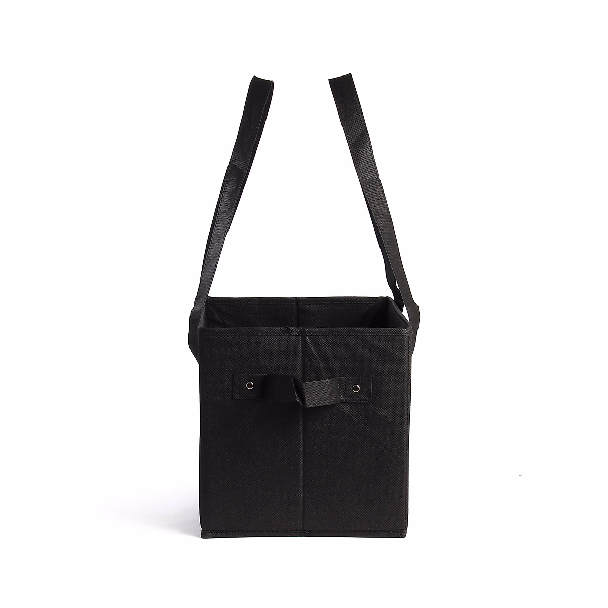 Earthwise Deluxe Collapsible Reusable Shopping Box Grocery Bag Set with Reinforced Bottom Storage Boxes Bins Cubes (Set of 3) (Green/Turq/Purple)…