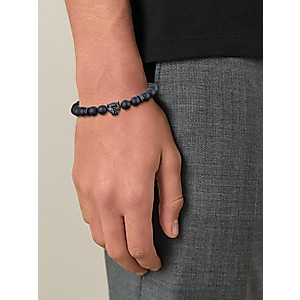 COAI Matte Onyx Leopard Bracelet
