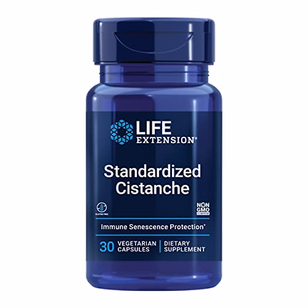Life Extension Standardized Cistanche – Supports Immune & Cardiovascular Health – Gluten-free – Non-gmo – Vegetarian – 30 Vegetarian Capsules