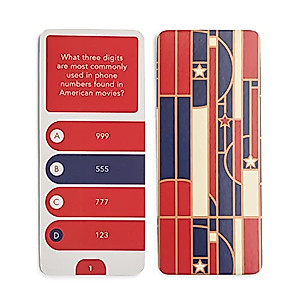 Yellow Cab Games - America Trivia, 140 Question Cards - Game Night Entertainment for Families & Friends, 2+ Players - Test Your Knowledge with Our Unique Skyline Collection Trivia Sets