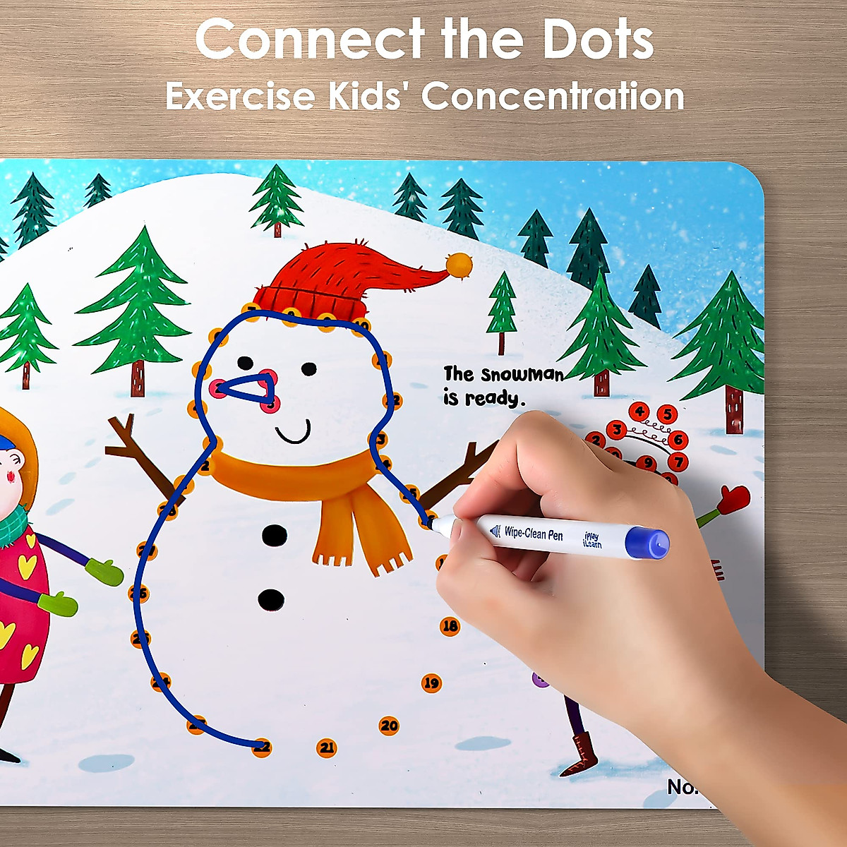 iPlay, iLearn Kids Search N Find Educational Card Game, Montesorri Learning Toys, Preschool Busy Books, Spot the Difference, Fun Dots Activites, Birthday Gifts for Ages 3-5, 4-6, 7-8 Autism Boys Girls