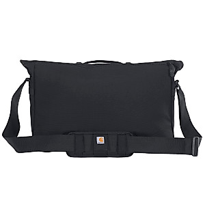 Carhartt Unisex-Adult Cargo Series Hook-N-Haul Messenger Bag, Black, Large