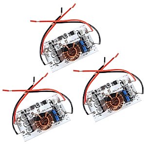 DIANN 3pcs 600W Constant Current Boost Converter DC- DC 10V-60V to 12-60V 10A Adjustable Step Up Voltage Regulator CC CV Power Supply Module