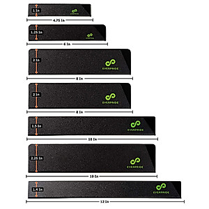 EVERPRIDE Chef Knife Sheath Set (7-Piece Set) Universal Blade Edge Cover Guards for Chef’s and Kitchen Knives – Durable, BPA-Free, Felt Lined, Sturdy ABS Plastic – Knives Not Included