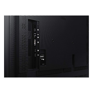 Samsung QB65R 65 inch 4K UHD LED Commercial Signage Display for Business with HDMI, Wi-Fi, 350 nit (LH65QBREBGCXZA), Black