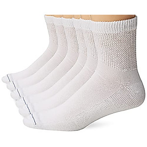Dr. Scholl's Men's Diabetes & Circulator Sock, White, 7 12 US