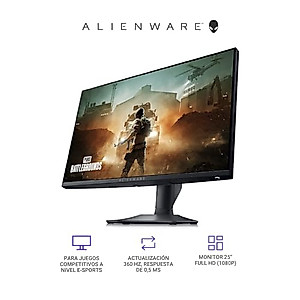 Alienware 25 Gaming Monitor AW2523HF 24.5" IPS LED FHD - 360Hz - AMD FreeSync - VESA - Monitor (USB, HDMI) Height/Tilt/Swivel/Pivot Adjustability - Dark side of the Moon