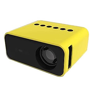 Mini Projector, Portable Projector for Cartoon, Kids, Outdoor Movie Projector, LED Pico Video Projector for Home Theater Movie Projector with HDMI USB Interfaces and Remote Control