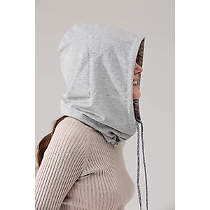 Radia Smart EMF Poncho and Hood Bundle, 5G Anti-Radiation, RF Shielding, Grey