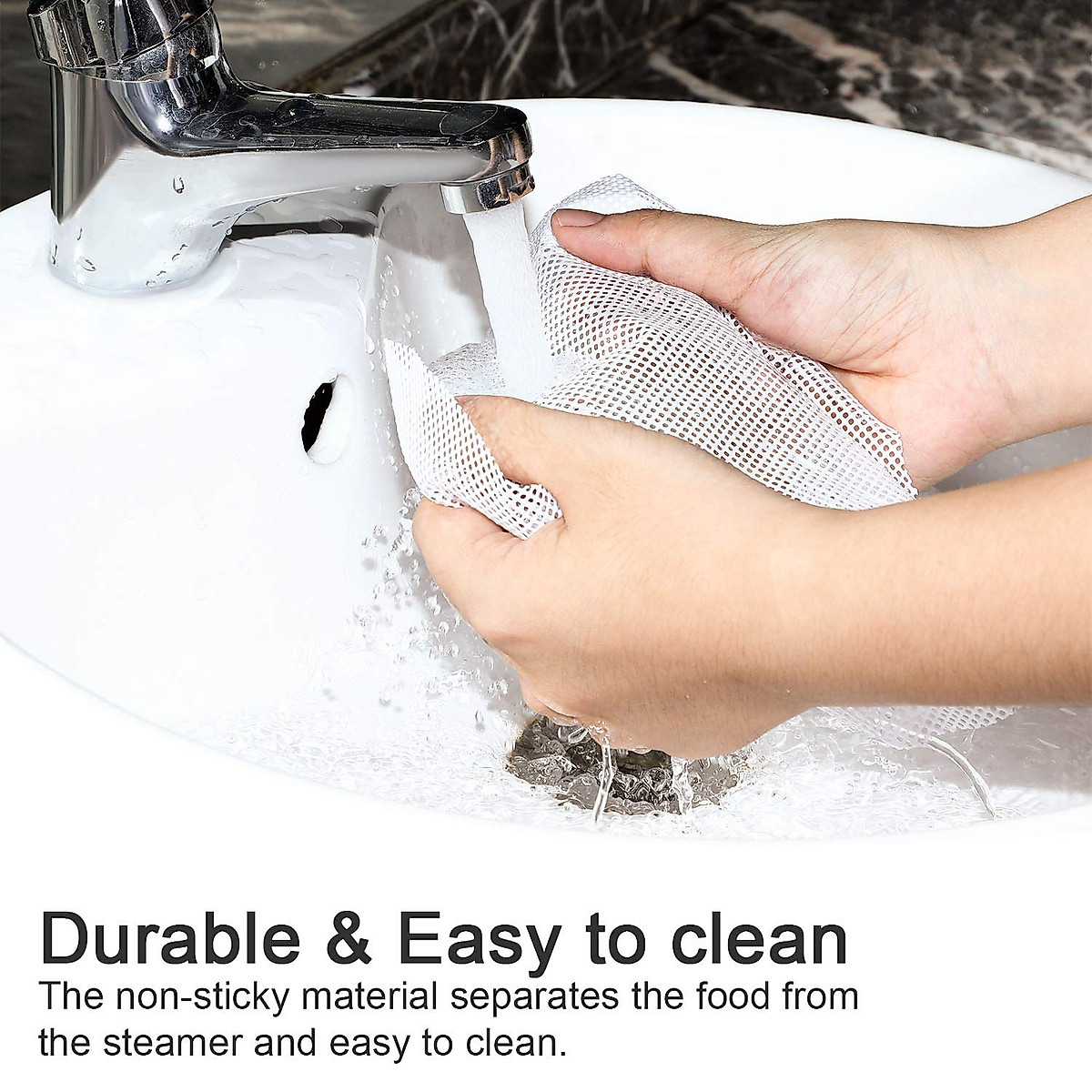 12 Pieces 9 Inch Silicone Steamer Liners Non-stick Silicone Steamer Mesh Round Dumplings Buns Mat Steamed Pad Baking Pastry Dim Sum Mesh for Home Kitchen Use