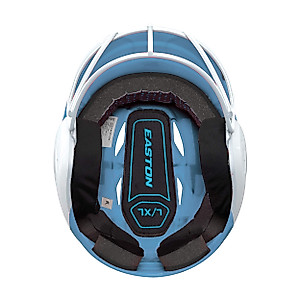 Easton | GHOST Softball Batting Helmet | Two-Tone Matt Carolina Blue/White | Large/XLarge